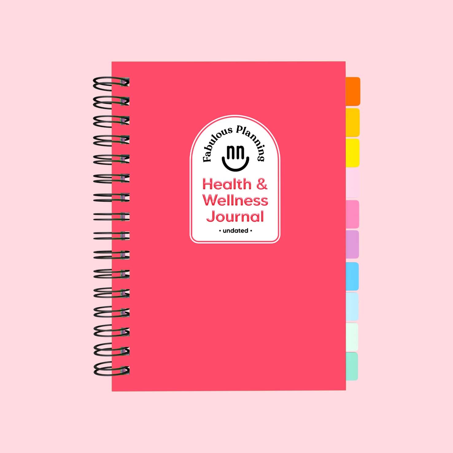 Health & Wellness Spiral Journal – Fabulous Planning