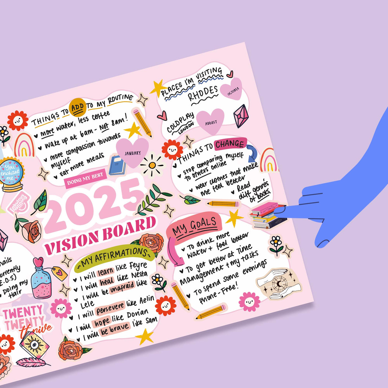 2026 Vision Board & Scrapbooking Kit – Fabulous Planning