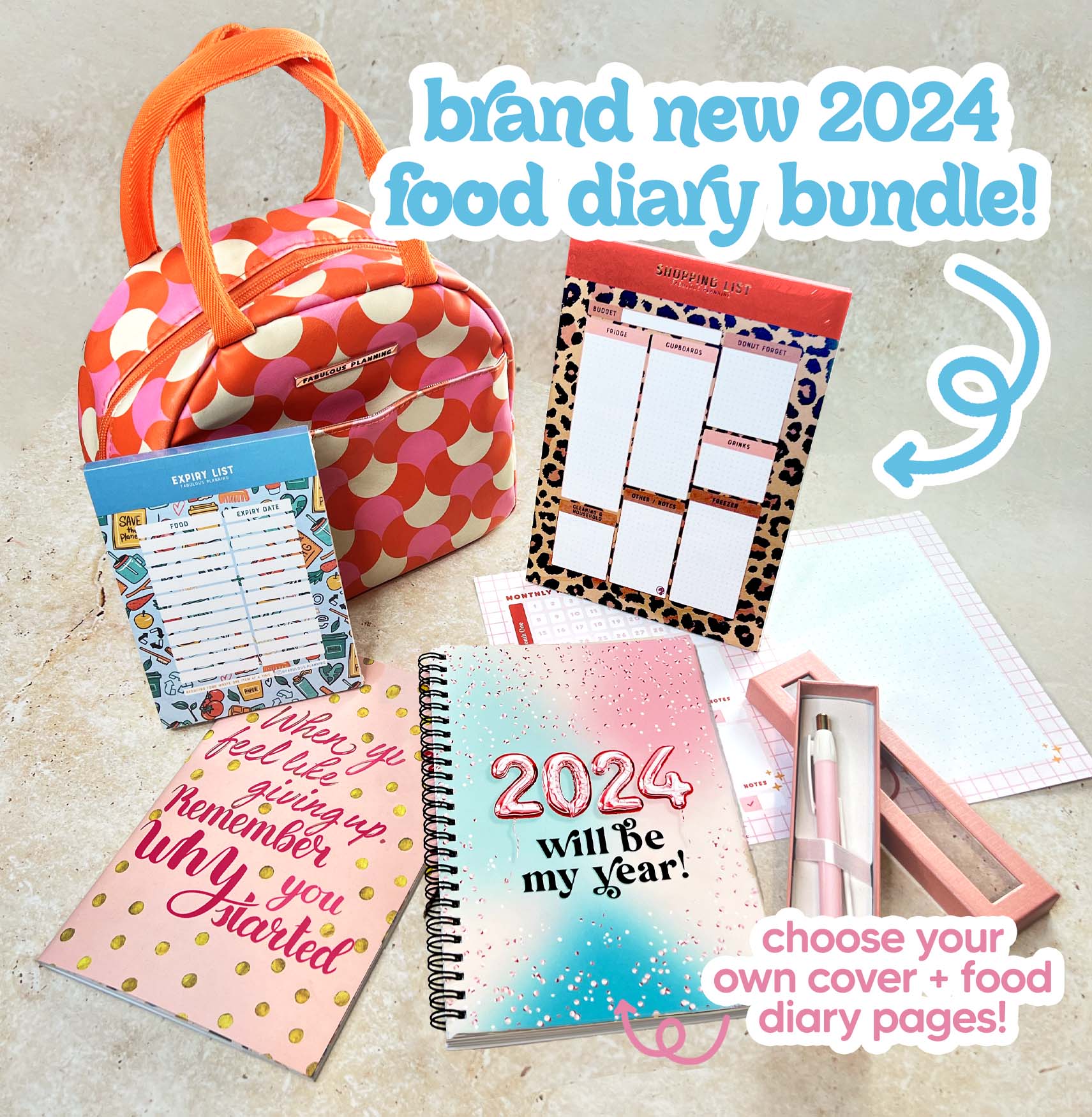 Fabulous Planning - Food Diaries - Journals - Organisers - Stationery