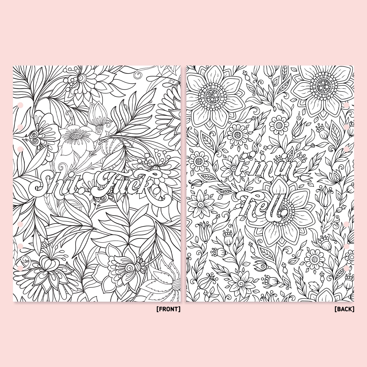 Inserts - Sassy & Explicit Colouring Pack – Fabulous Planning