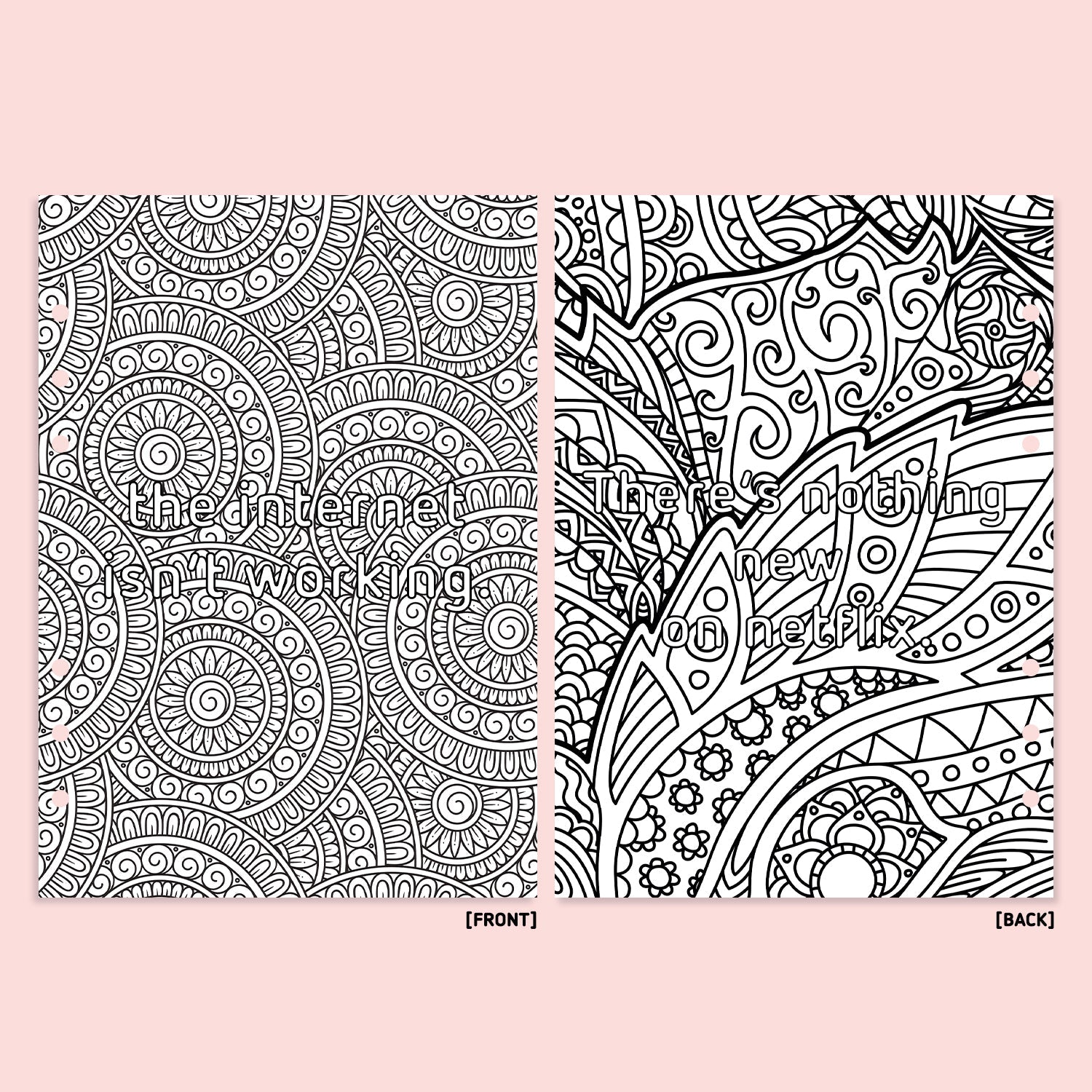 Inserts - Sassy & Explicit Colouring Pack – Fabulous Planning